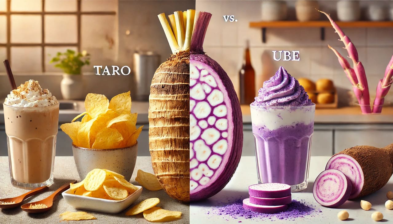 Quelle est la principale différence de goût entre le taro et l'ube ...
